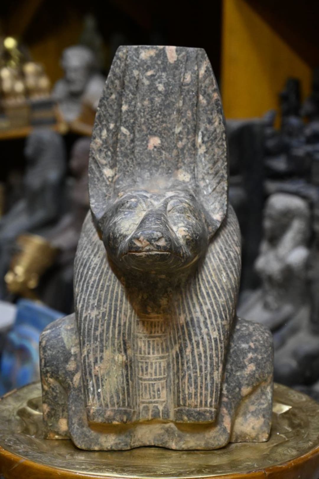 Great Statue of Anubis of the Egyptian God of Mummification Death ...