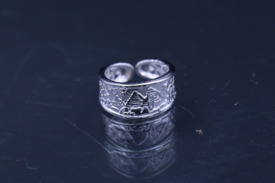 Ring From Ancient Egypt- a Ring With Egyptian Symbols-antiques ...