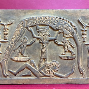 Nut-stone Mural-goddess of the Sky and One of the Oldest Egyptian ...