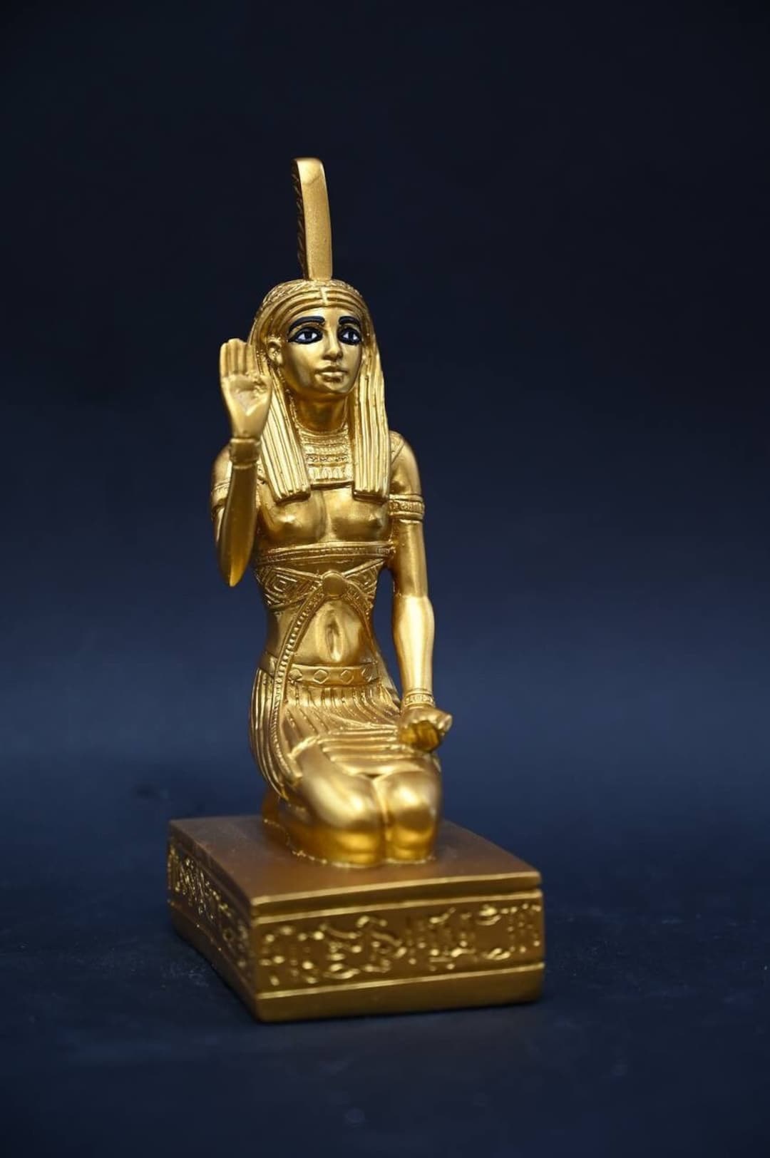 Ancient Egyptian Goddess Ma'at, Goddess Maat Statuette. - Etsy