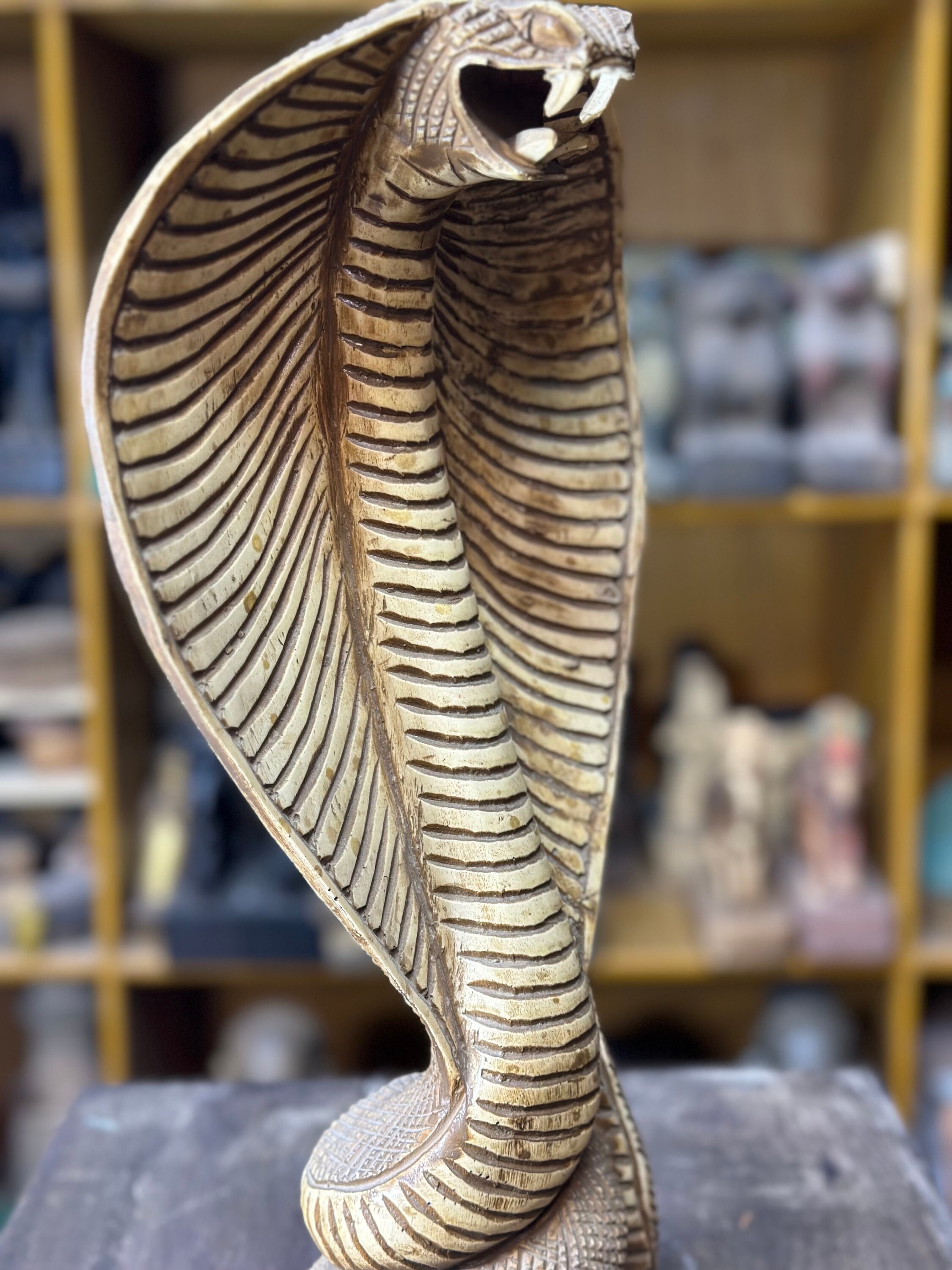 Uraeus Cobra Statue, One of the Most Important Protection Deities in ...