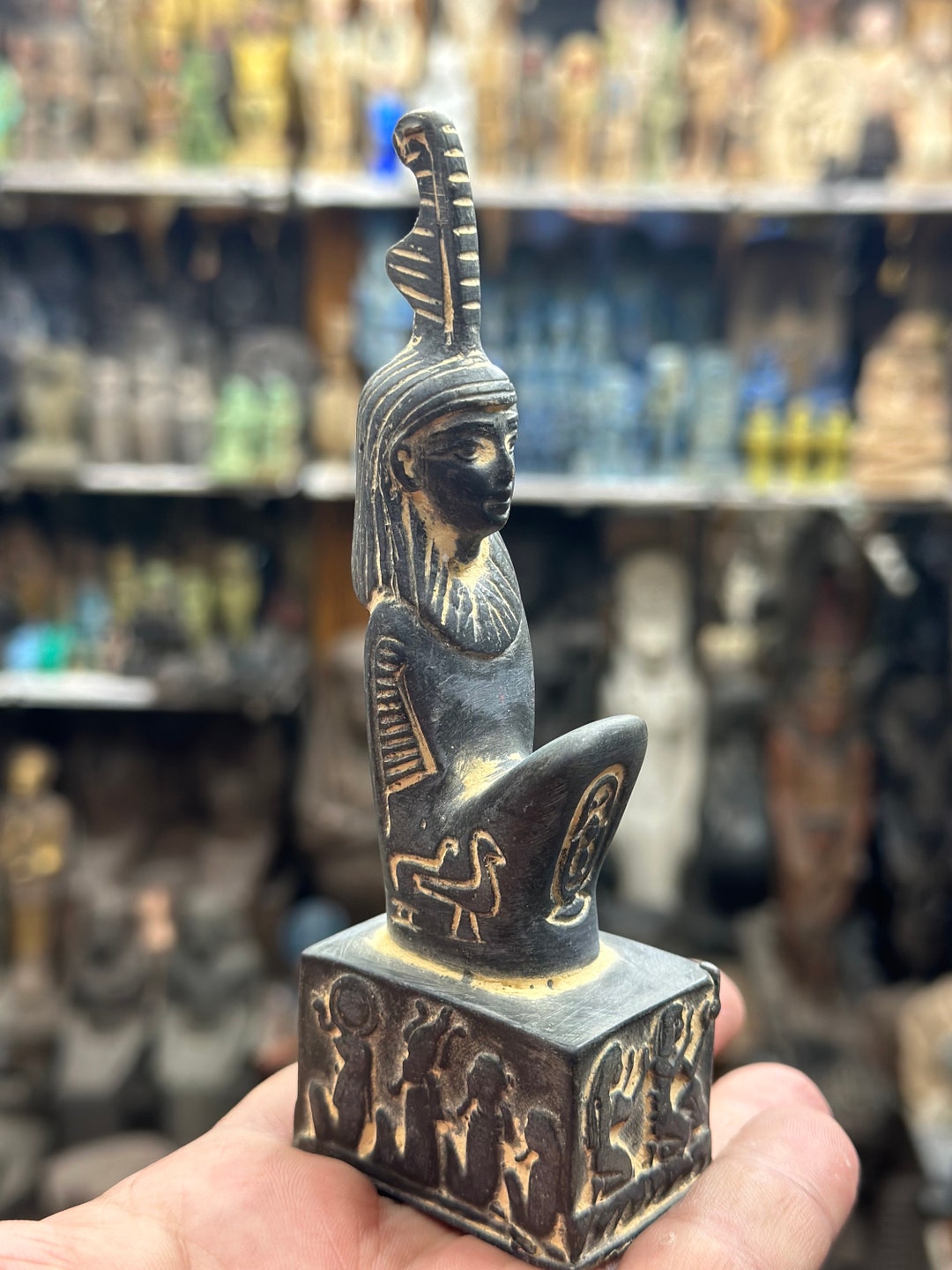 Maat Little Statue of the Goddess Maat Goddess of Truth justice Egypt-antiques Egyptian Deities ...