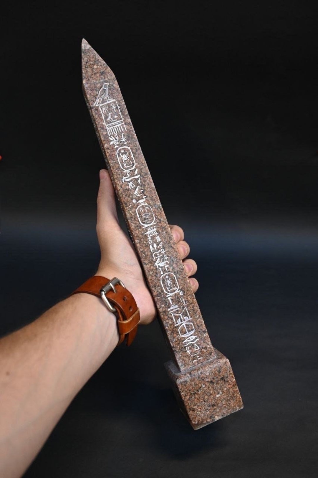 Marvelous Obelisk Granite Stone-symbol of the Sun God Ra, Usd ...