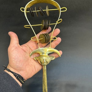 Magic Brass Sistrum of Hathor-an Important Religious Symbol-mythology ...