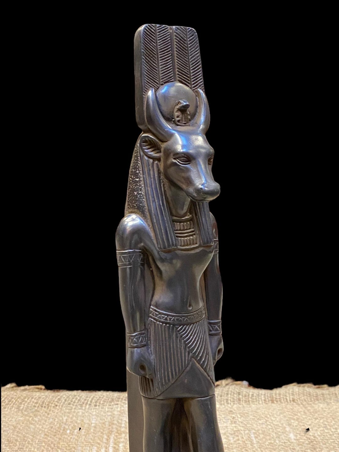 Powerful Montu Statue - Egyptian God of War and Victory | Handcrafted ...