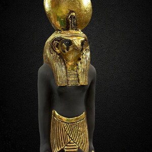 RA -egyptian Statue of the God RA the Principal, Egyptian God in the ...