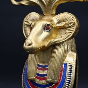 Ancient Egyptian Ram God of Creation, Egyptian God Khnum Statue. - Etsy
