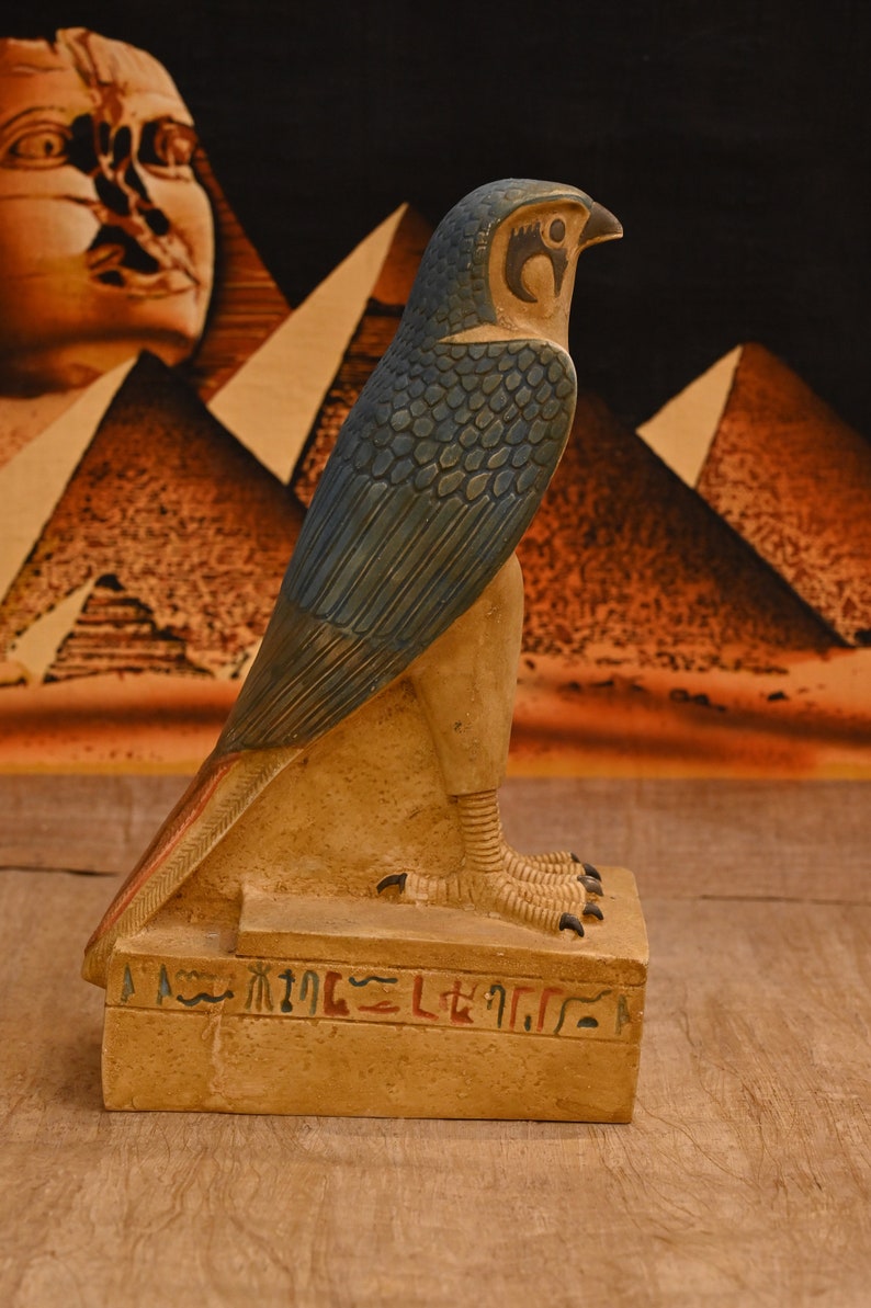 Fabulous Statue Horus Depicted as a Falcon Horus God - Etsy
