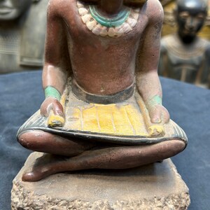 Egyptian Scribe Amazing Statue for the Ancient Egyptian Writer ...