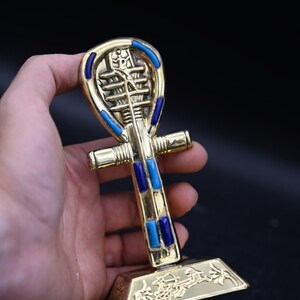 Pretty Ankh-symbol of Good Luck-egyptian Mythology-black Land-egyptian ...