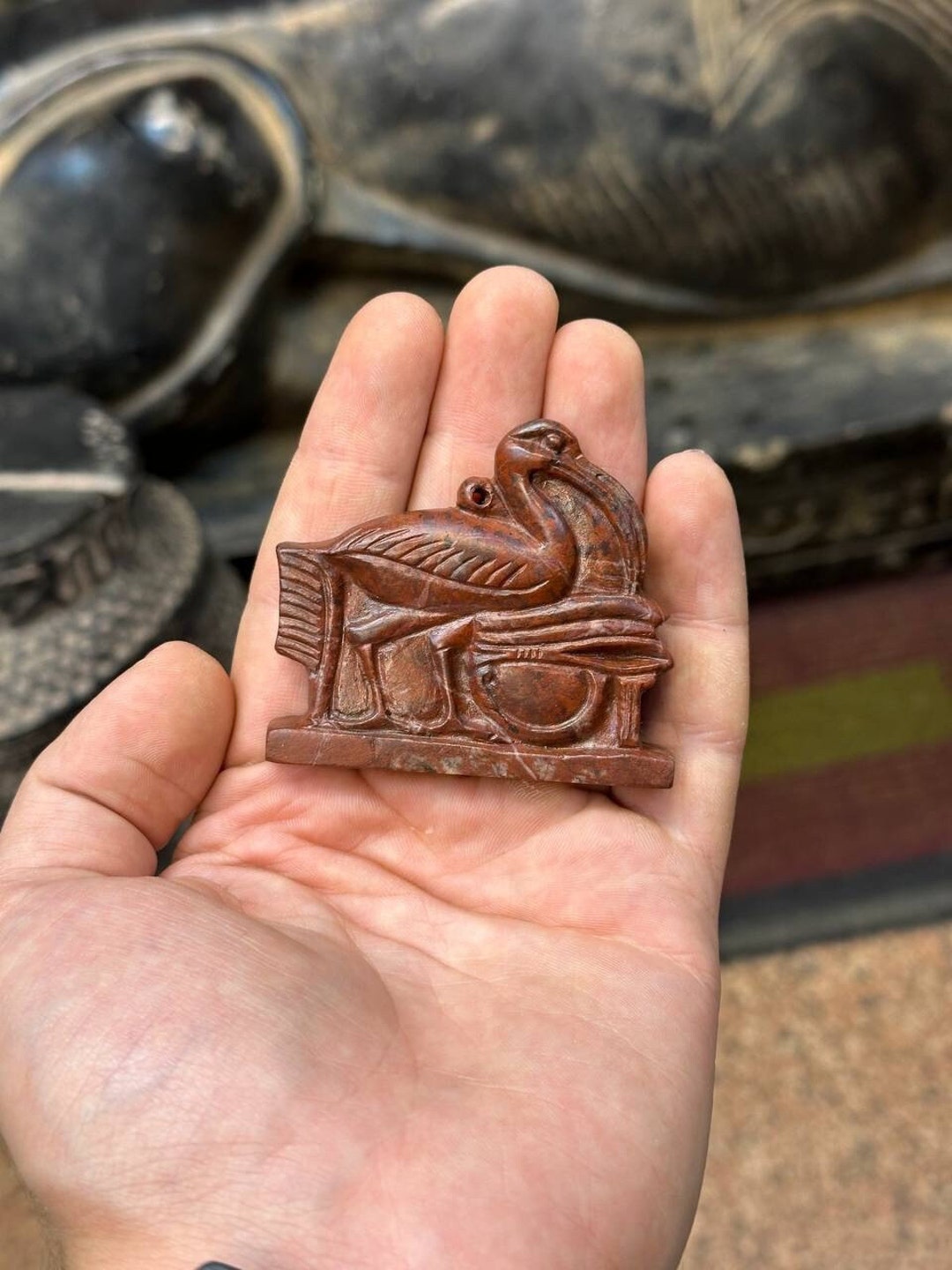 Egyptian Amulet for God Thoth, Pendant for God Thoth, Eye of Horus ...