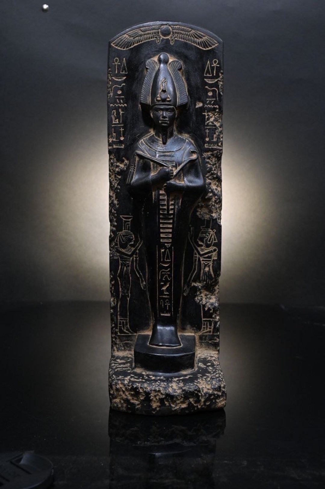 The Beautiful Black Sculpture of Osiris, the God Who Endured Evil Until ...