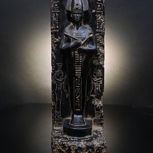 The Beautiful Black Sculpture of Osiris, the God Who Endured Evil Until ...