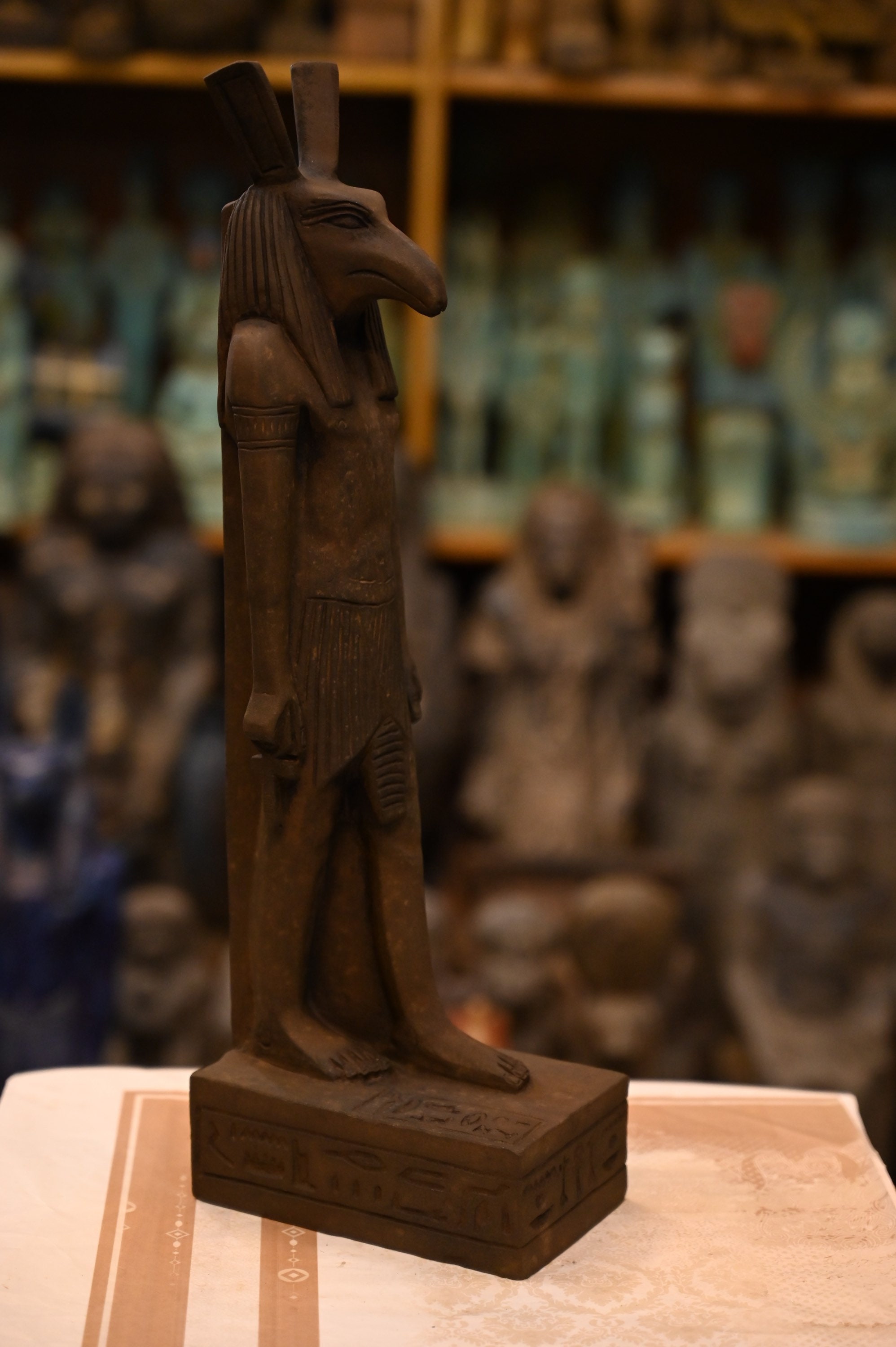 God Set-rare Basalt Statue of the God Set Handcrafted-antique - Etsy UK