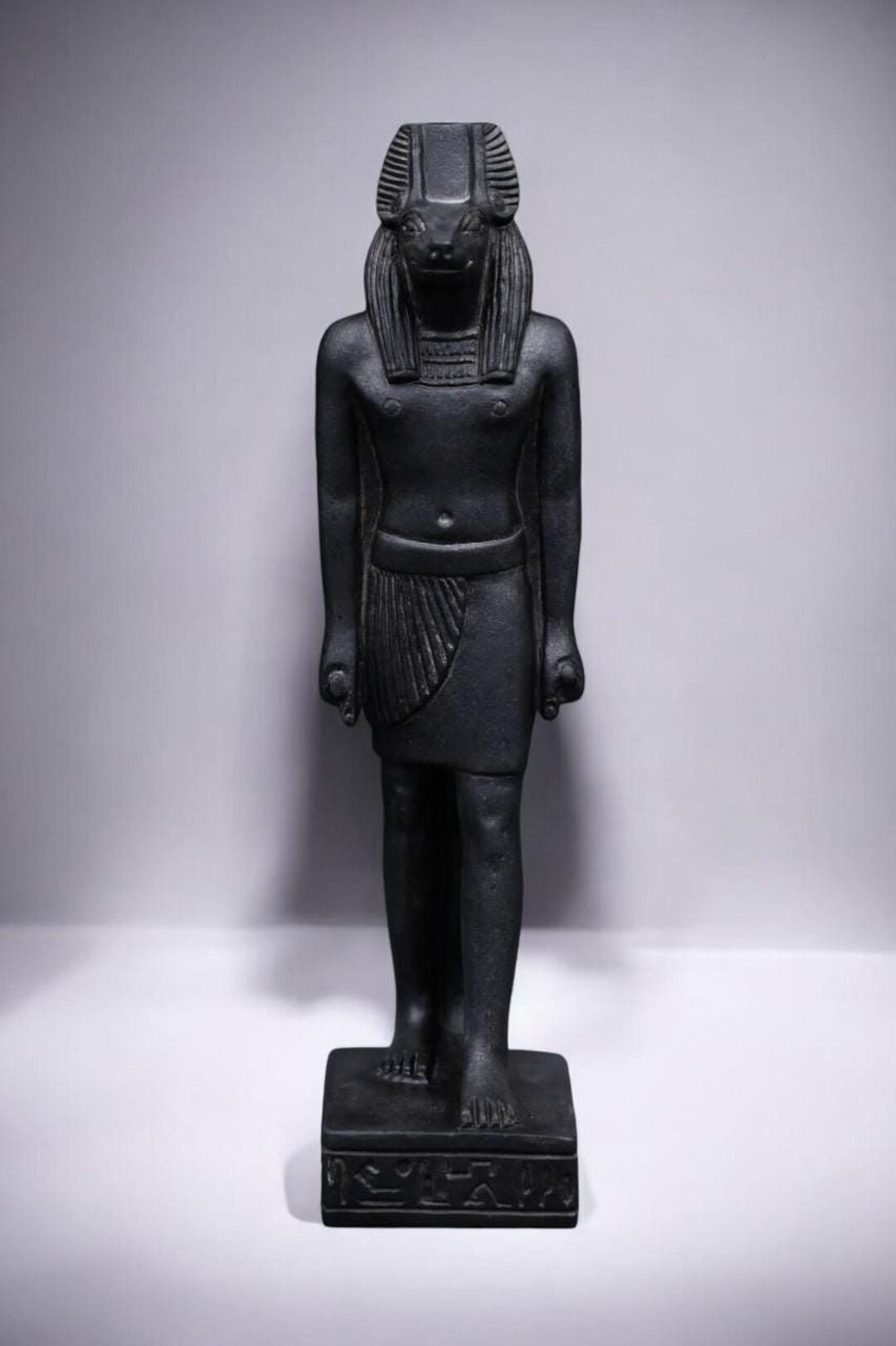 Handmade Anubis Statue, Egyptian God of Afterlife, Hand Carved - Etsy