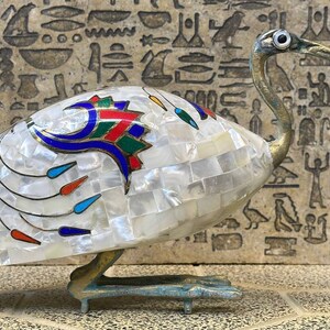 Egyptian Ibis God Thoth Statue, Ancient Wisdom Decor - Etsy