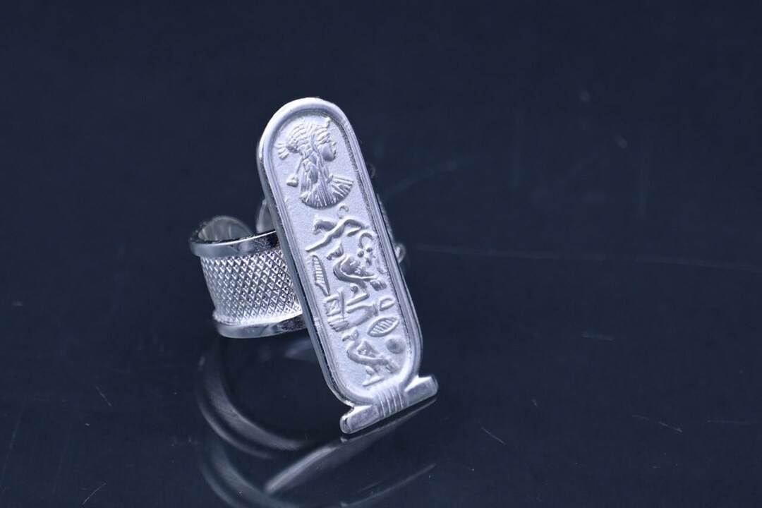 Cleopatra Ring-ring From Ancient Egypt- a Ring With Egyptian Symbols ...