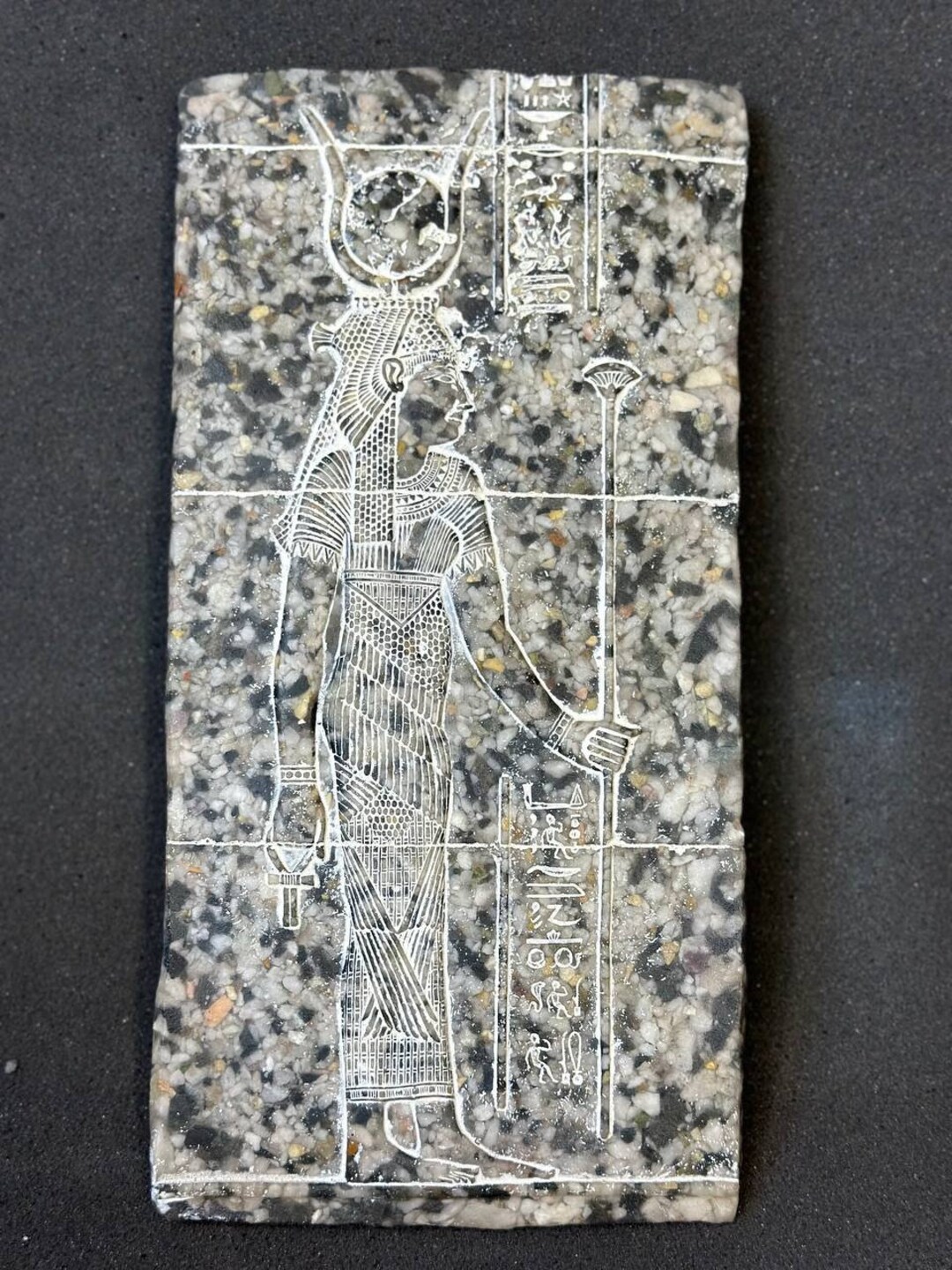 The Beautiful Isis, Goddess of Healing and Magic, Relief, Egyptian ...