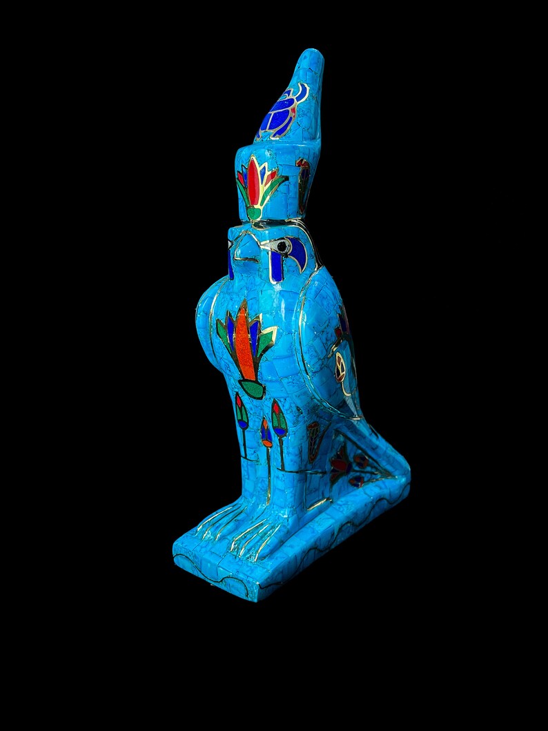 Ancient Egyptian Horus Falcon God Statue - Etsy