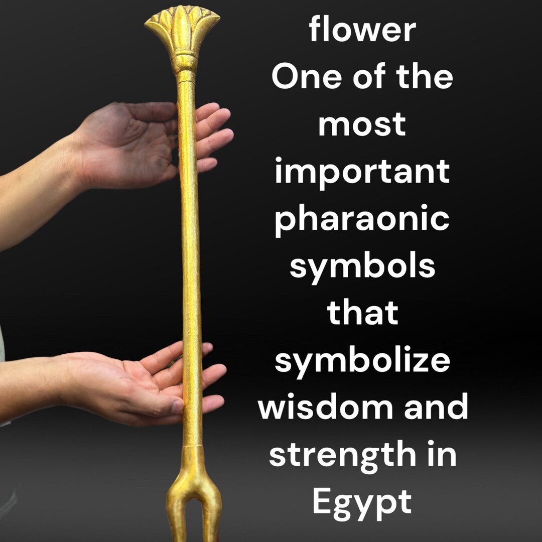 Lotus Flower Stick-vintage Sticks symbol of - Etsy