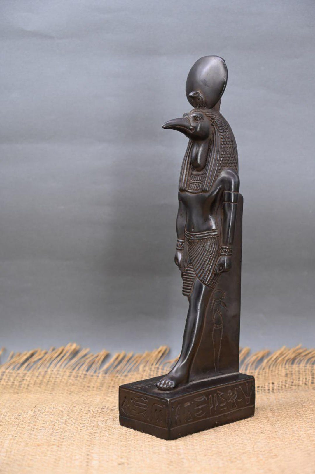 God Thoth Basalt Statue: Ancient Egyptian Mythology Replica (30cm) - Etsy
