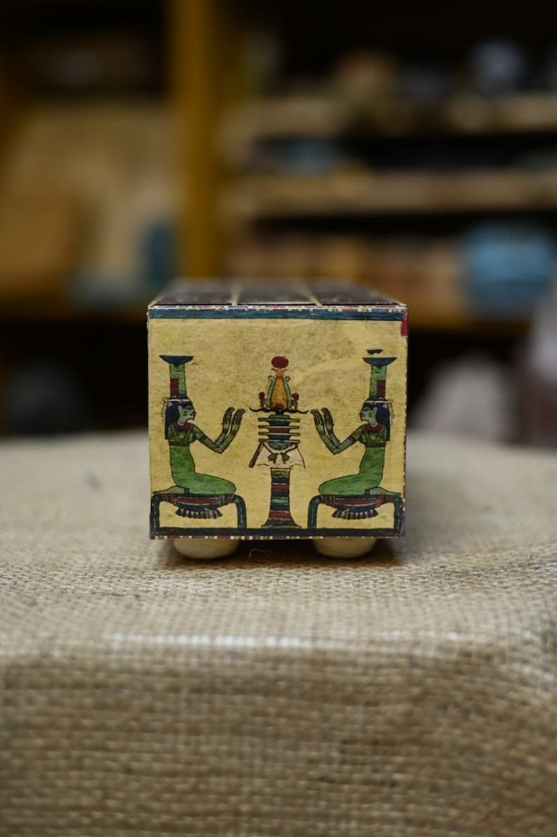 Marvelous Senet Game-egyptian Games-egyptian Unique Senet Game Board ...