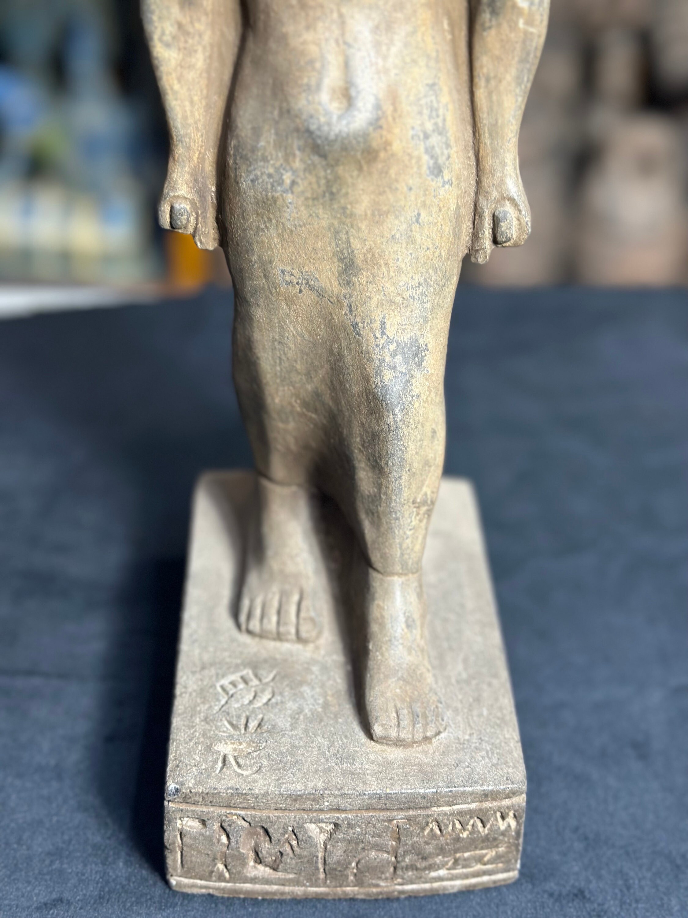 Hand Carved Basalt Stone Sekhmet Statue – Egyptian Goddess of War - Etsy