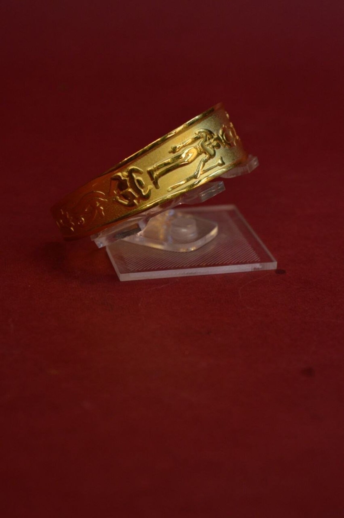 Pretty Golden Hathor Bracelets/handmade/silver Coated by Gold /-replica ...