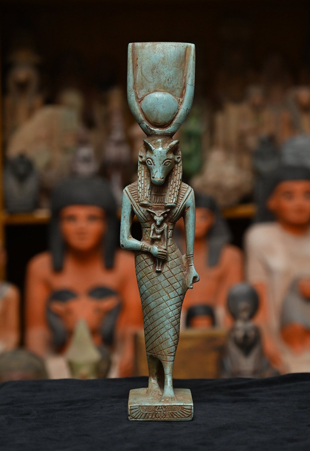 Unique Statue of Montu God of War in the Ancient Egyptian Religion ...