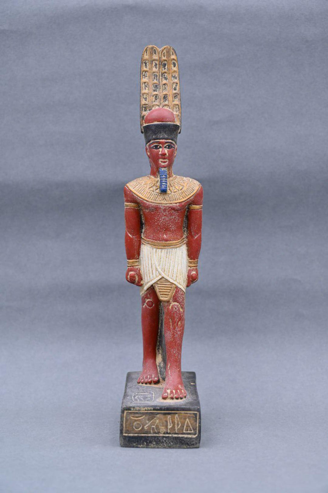 Amun God of Sun Statue Ancient Egyptian Antiquities Stone Statue Rare ...