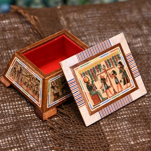 An Egyptian Box Inscribed With Pharaonic Inscriptions-antiques-replica ...
