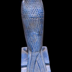 Horus-amazing Blue Statue of the God Horus God Protection-peace-ancient ...