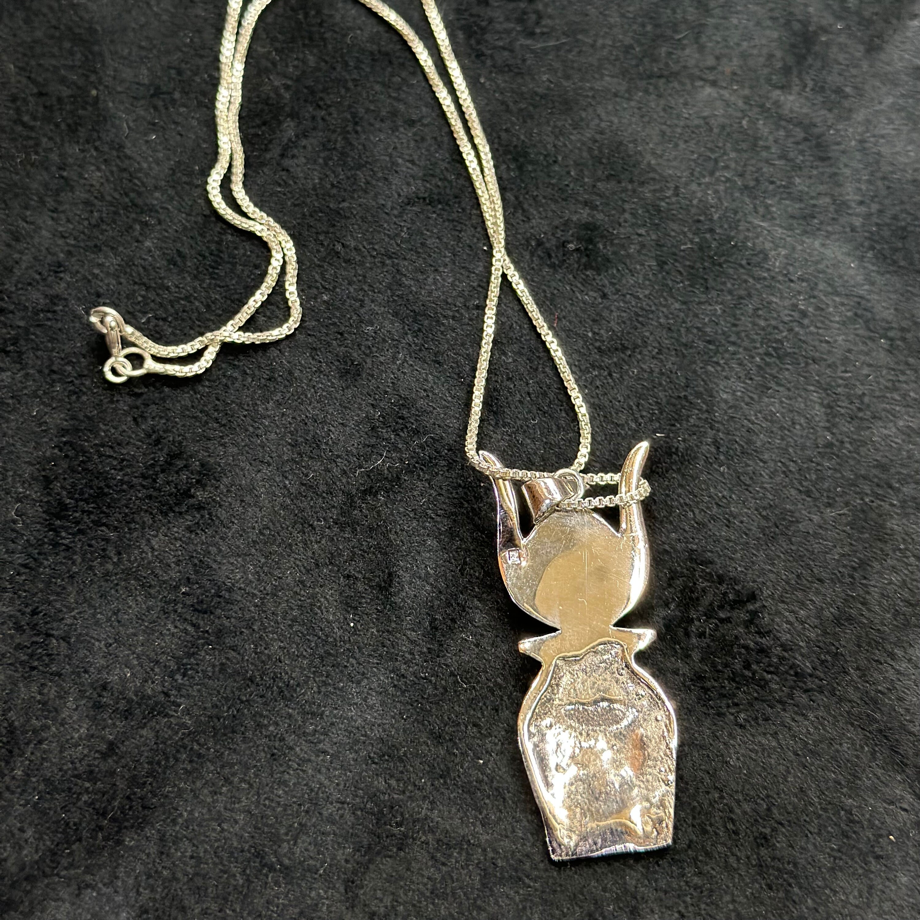 Nice Hathor Mask as Amulet Cow Head Egyptian Handcrafted -silver ...