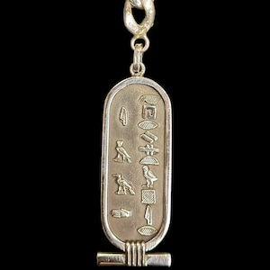 Egyptian Keychain-silver Made 925karat-with the Name in the Old ...