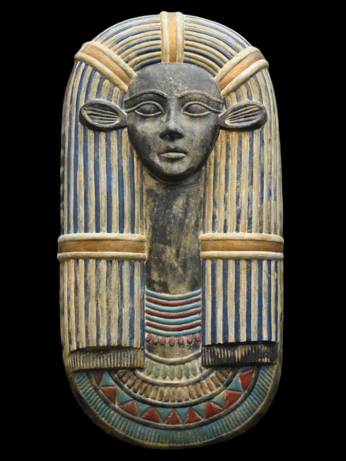 Amazing Hathor Mask Egyptian Goddess of Heaven,love,beauty,happiness ...