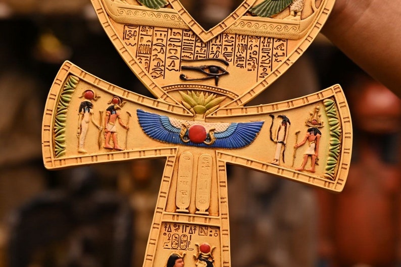 Egyptian Ankh Sculpture – Key of Life, Ancient Mythology - Etsy