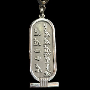 Egyptian Keychain-silver Made 925karat-with the Name in the Old ...