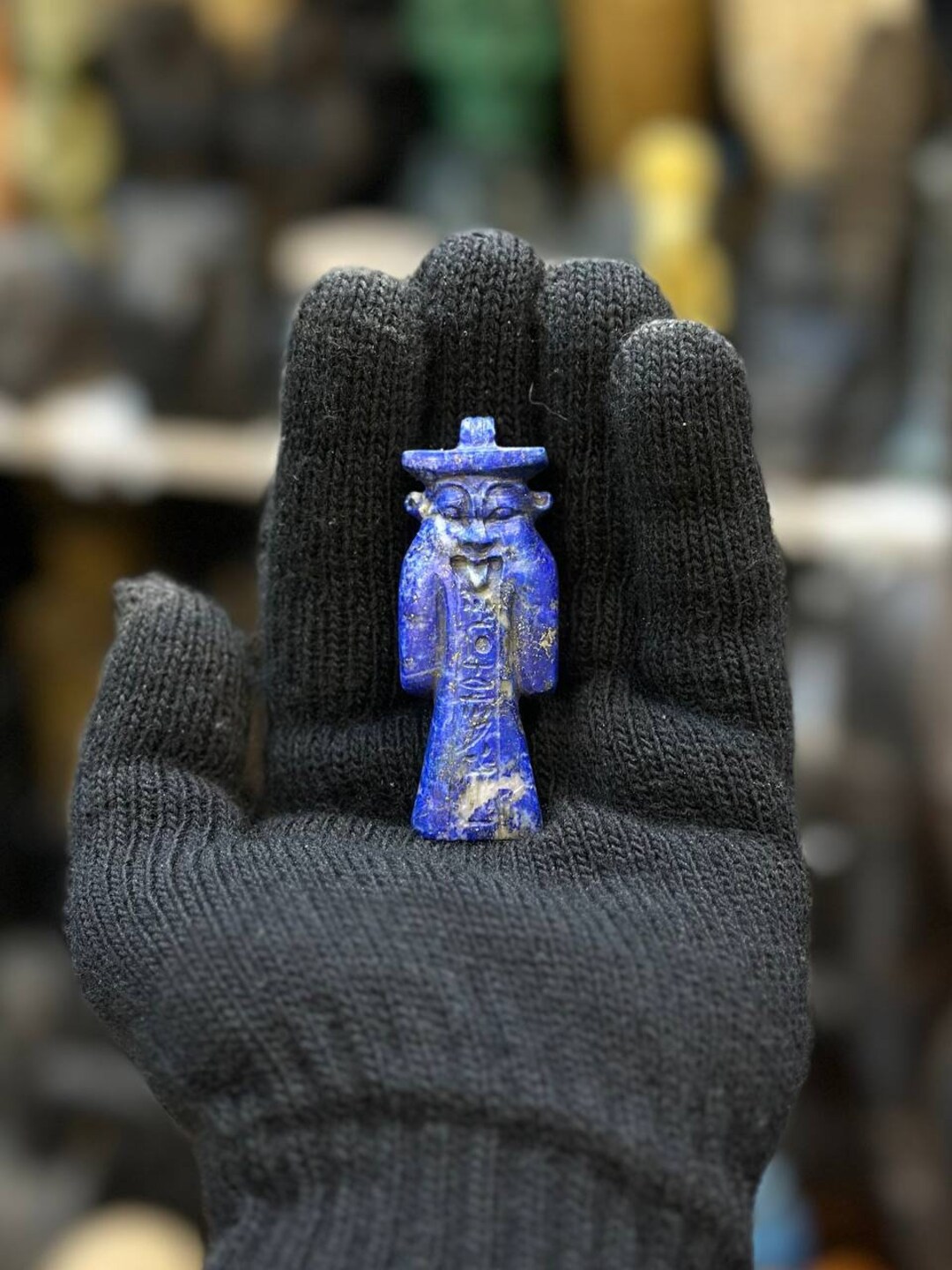 Egyptian Pendant Fo God Bes - God of Fun - Nice Antiques - Made in ...