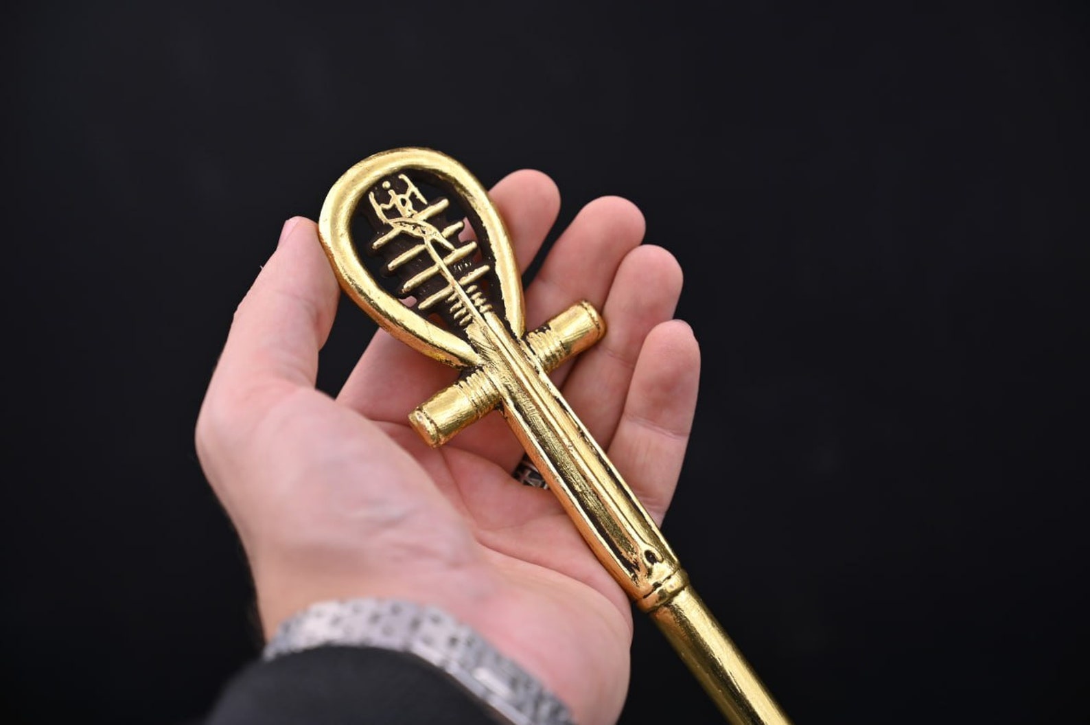 Brass Ankh Djed Was Scepter, Egyptian Symbol of Life - Etsy