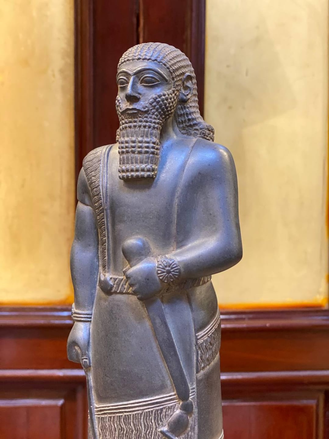Statue of King Sargon II – Ruler of the Neo-assyrian Empire-hand-carved ...