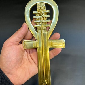 Beautiful Key of Life-djed and Was-sceptre-symbol of Strength ...
