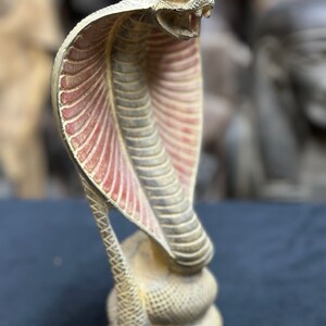 Gorgeous Uraeus Cobra Statue, One of the Most Important Protection ...