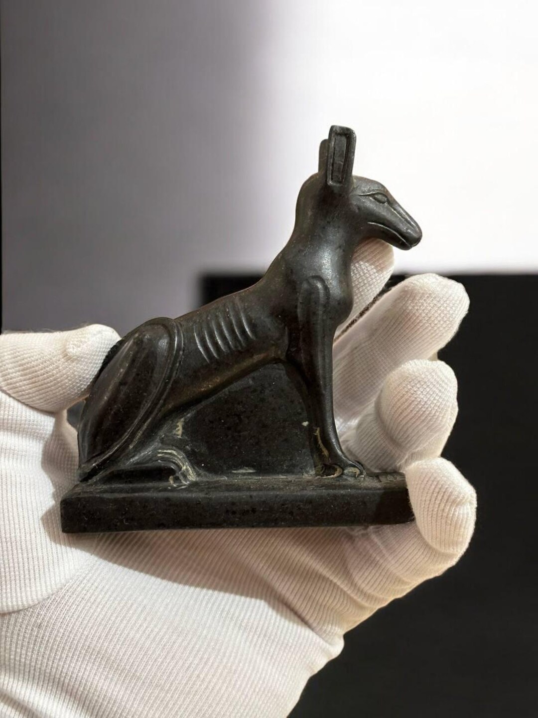 Egyptian God Seth Amulet: Stone Figurine Pendant - Etsy