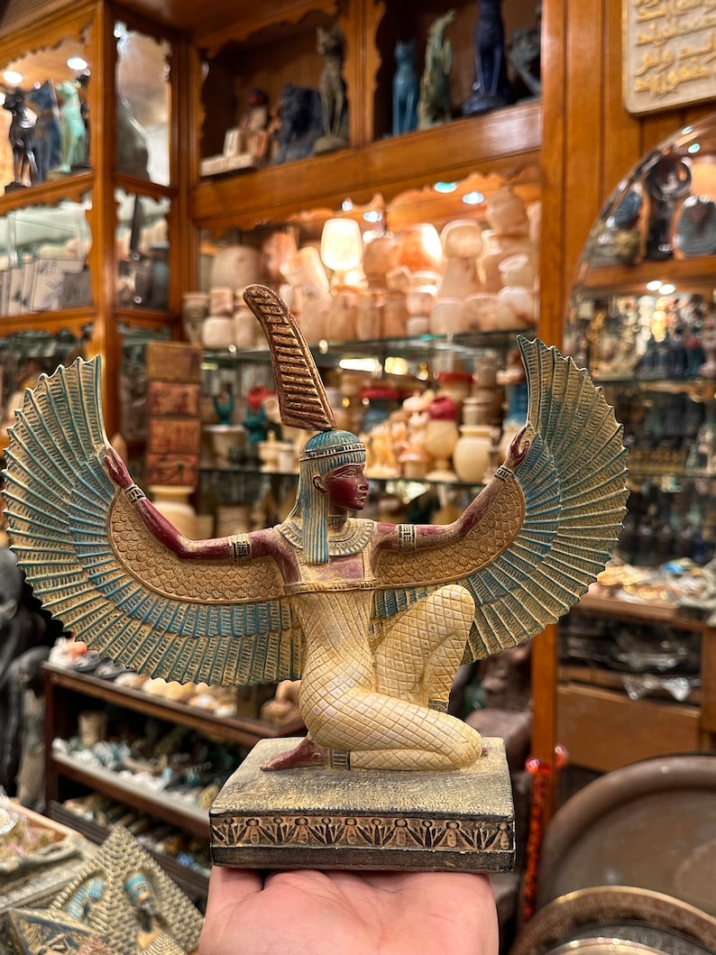 Goddess Maat Statue – Egyptian Deity of Truth and Justice - Etsy