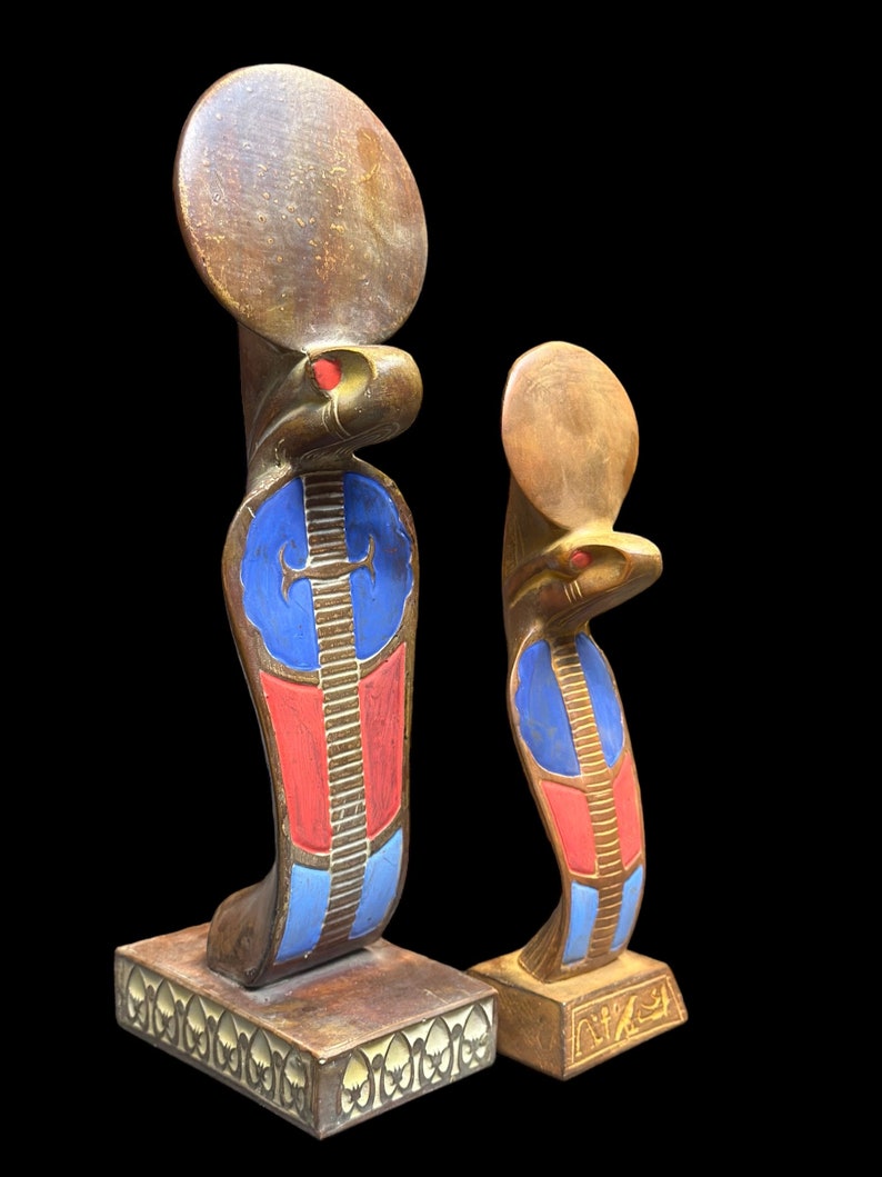 Uraeus Cobra Statue, Egyptian Goddess Wadjet Sculpture, Ancient ...