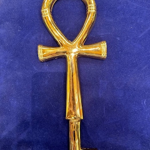 Golden Egyptian Key of Life/symbol of Long Life-good Life-egyptian ...