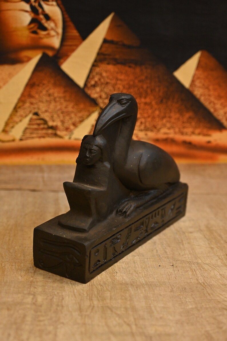 Thoth-marvellous Statue of Thoth and His Wife Maat God of - Etsy