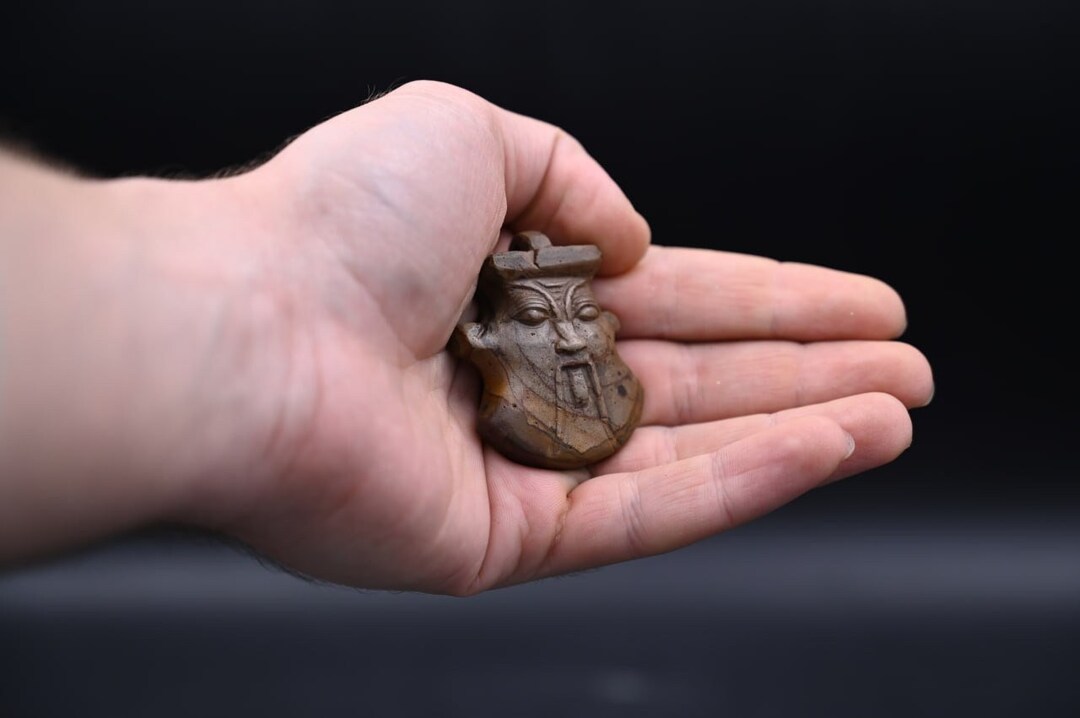 Egyptian Pendant for God Bes - God of Fun - Egyptian Antiques - Made in ...