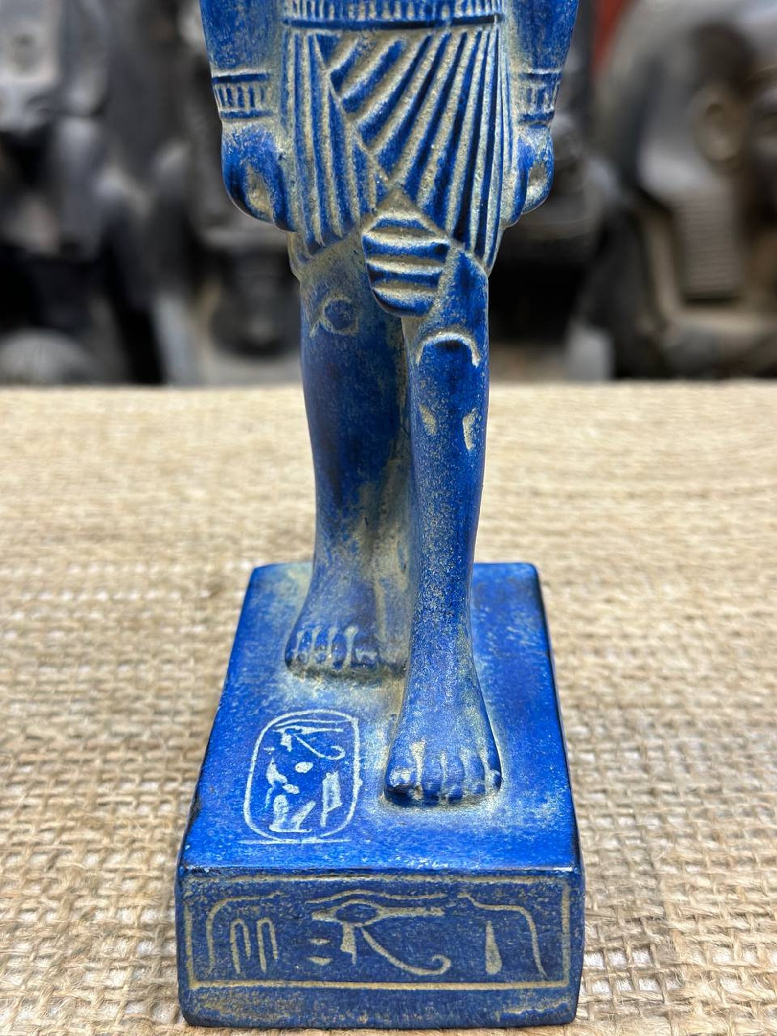 Rare Statue of the God Horus, Egyptian Pharaonic Statues, God of Peace ...