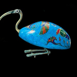Egyptian God Thoth Ibis Statue, Ancient Wisdom Decor - Etsy